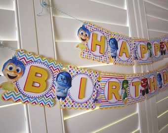 Inside Out Banner | Etsy