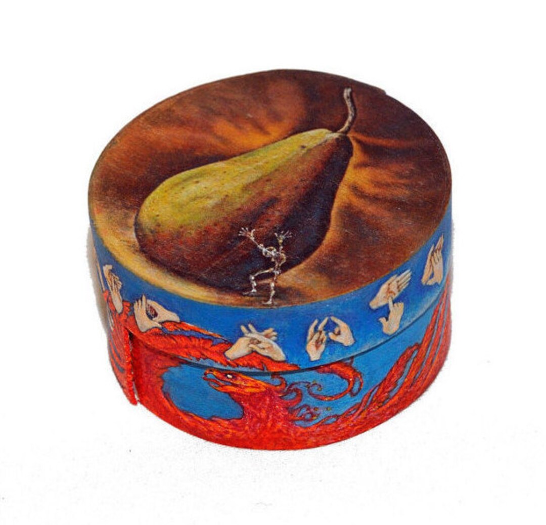 Pear Box - Etsy