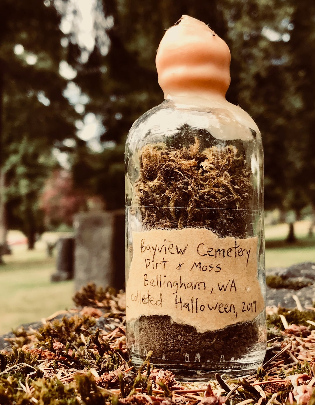 CEMETERY DIRT & MOSS - Bayview Cemetery - Apothecary Cabinet - Wicca ...