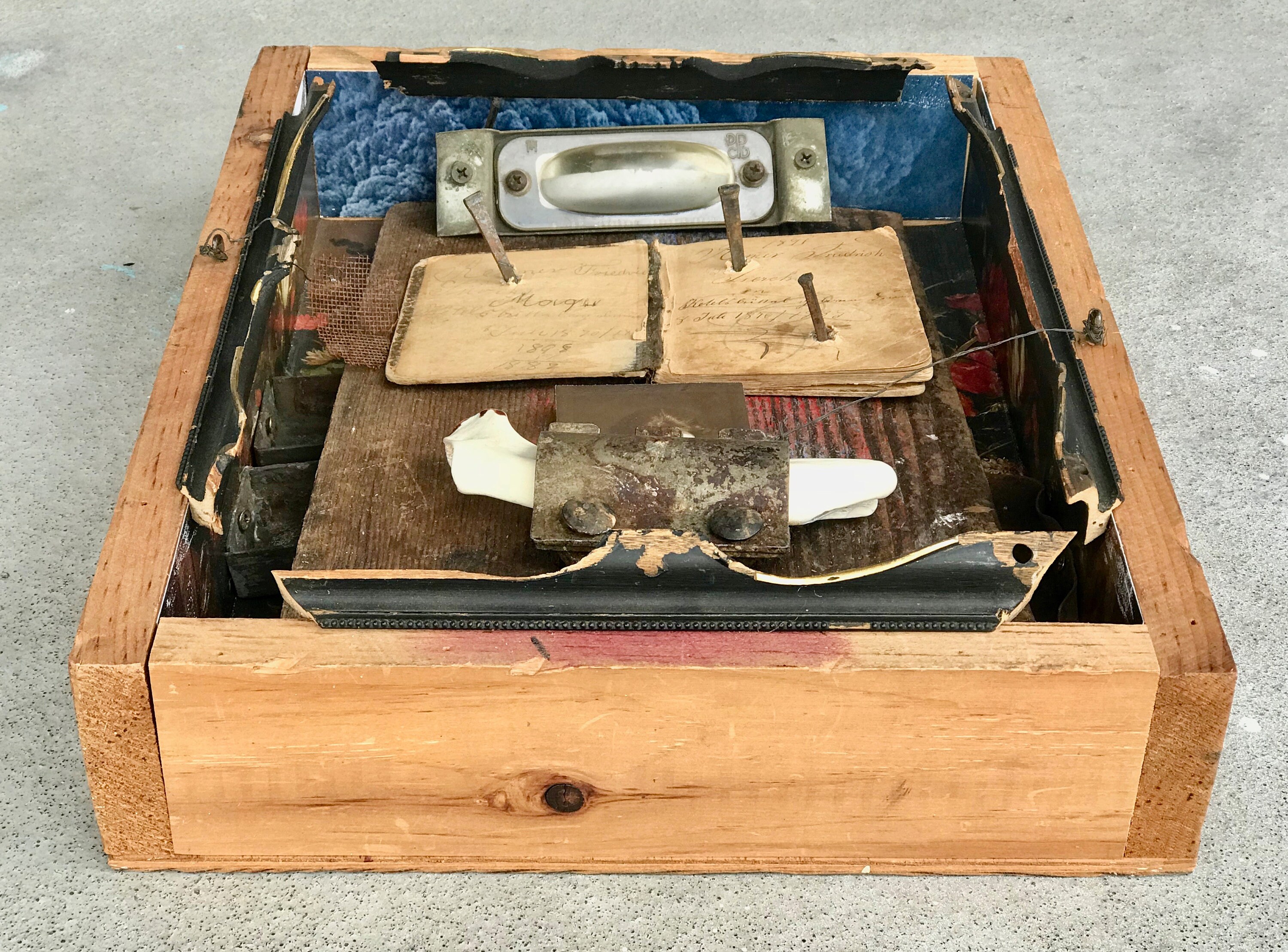 SPELL IN STASIS 1891 Assemblage Art Spell Box Antique - Etsy