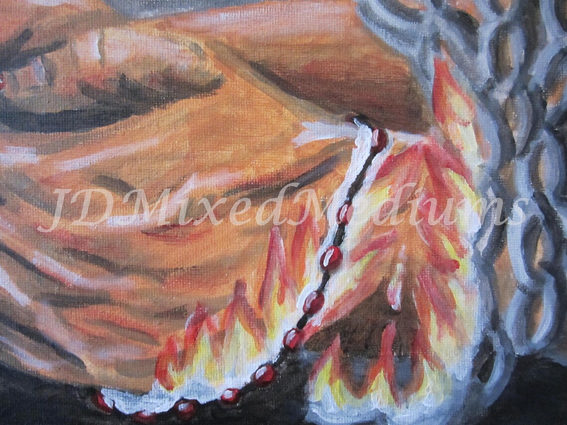 Healing Power Original 14 X 11 Acrylic - Etsy