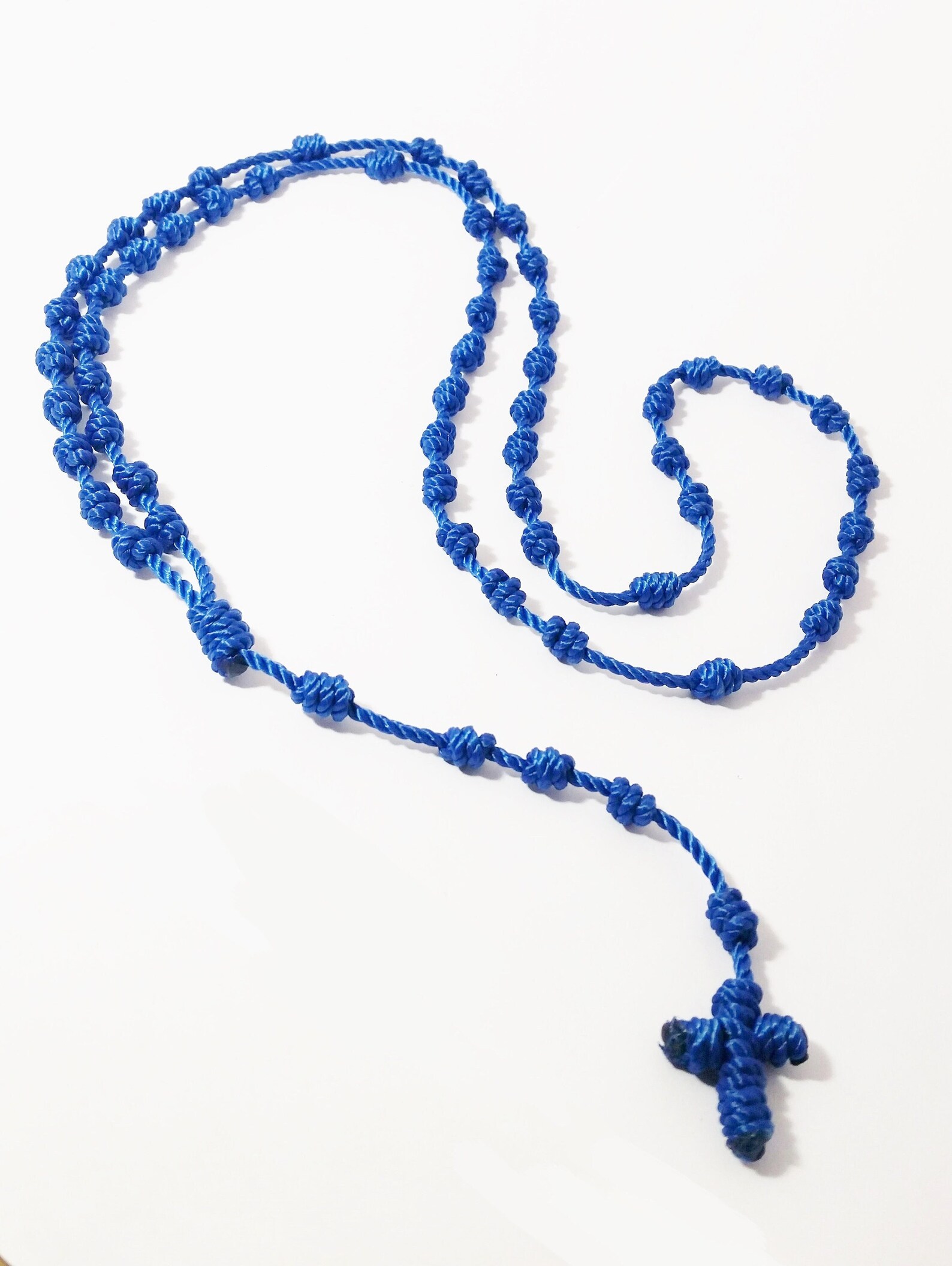 Knotted Rosary Multiple Colors Available - Etsy