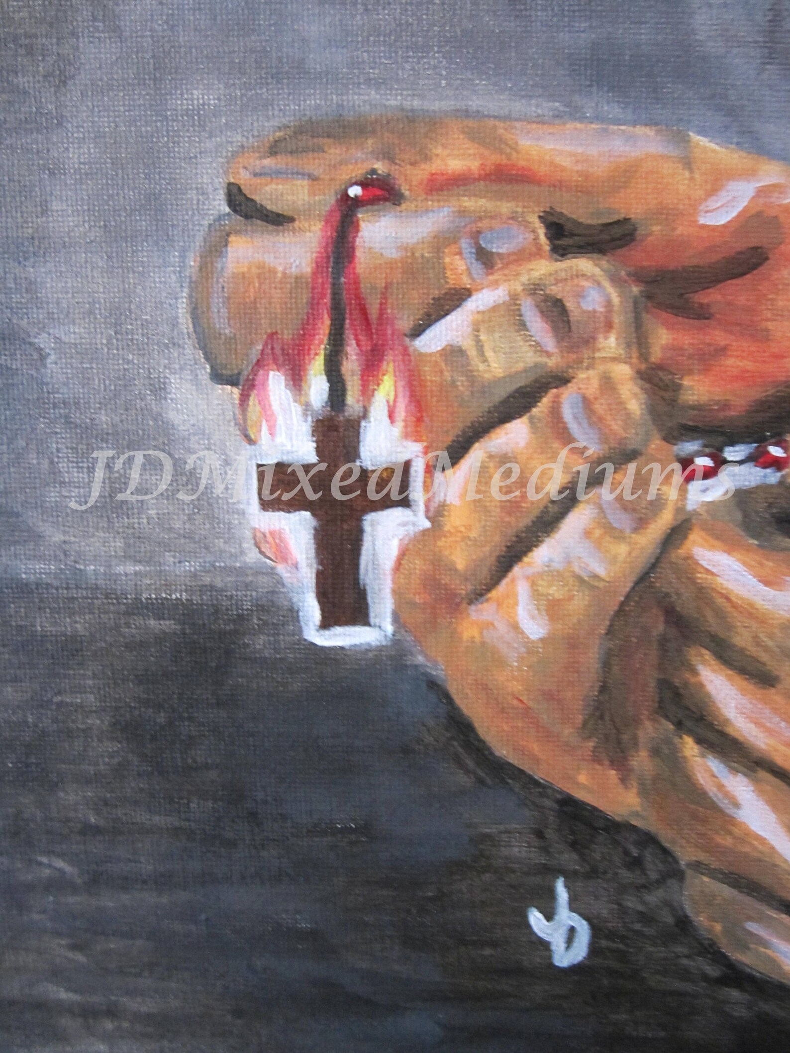 Healing Power Original 14 X 11 Acrylic - Etsy