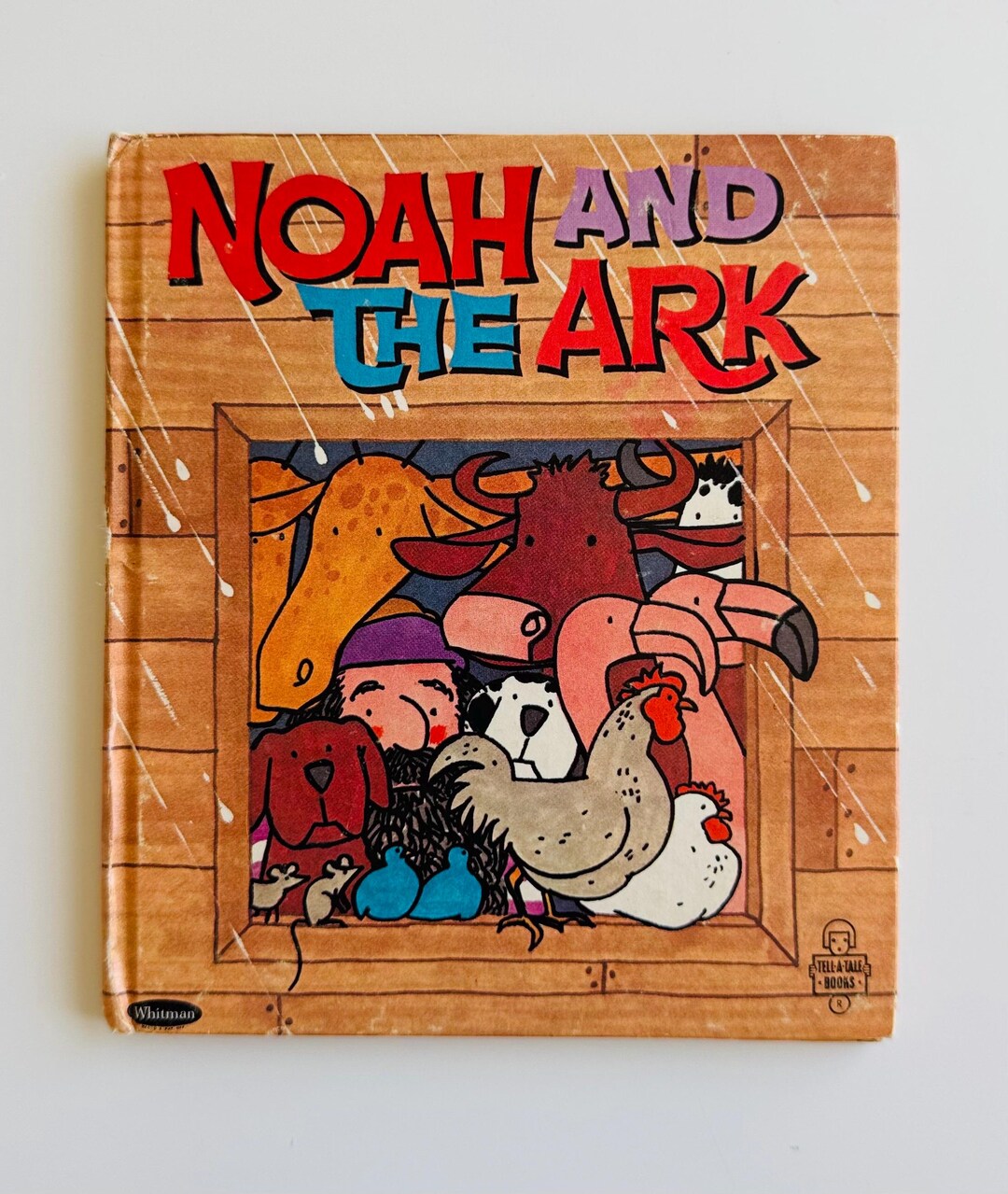 Noah and the Ark Illustrated by Leslie Gray, 1967 Whitman Tell-a-tale ...