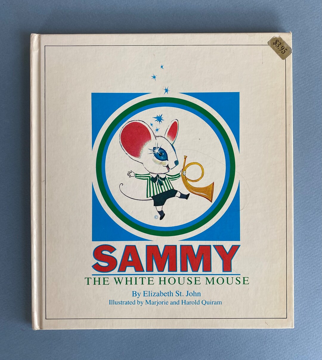 Sammy the White House Mouse, Sammy, Born on the 4th of July With Red ...