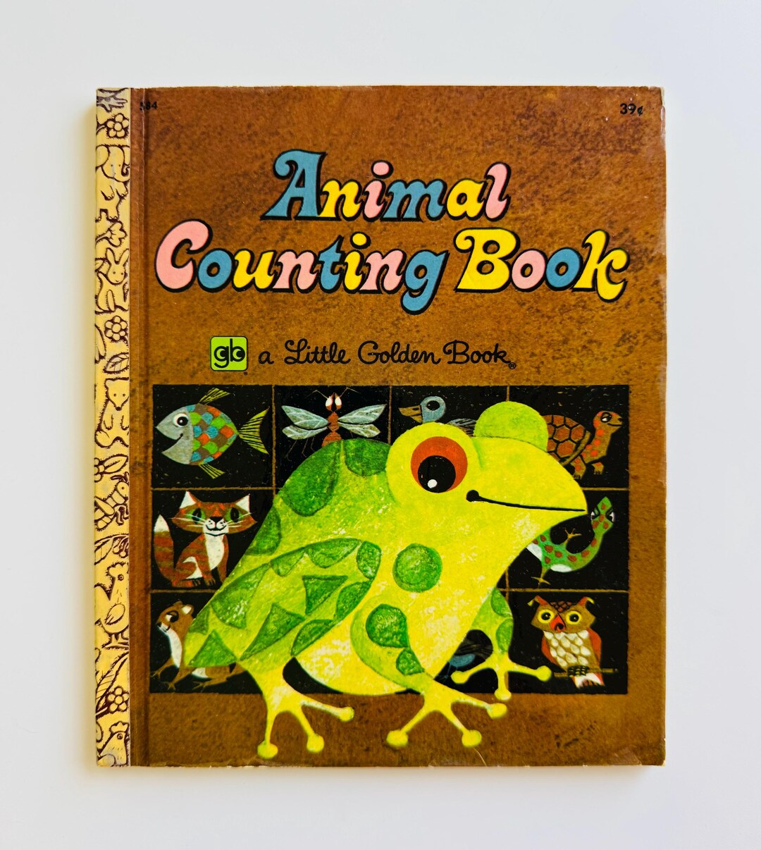 Animal Counting Book, A Little Golden Book Illustrated by Moritz Kennel ...
