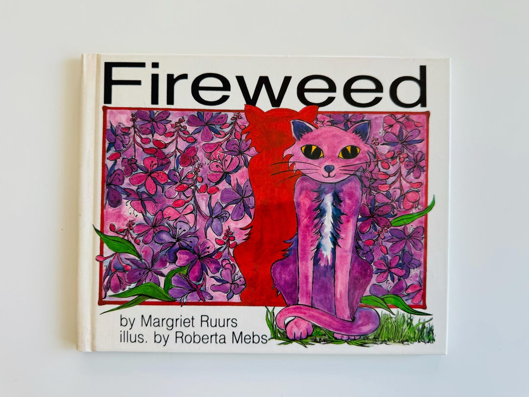 Rare Canadian Children's Book Fireweed by Margriet Ruurs, 1986, A Boy's ...