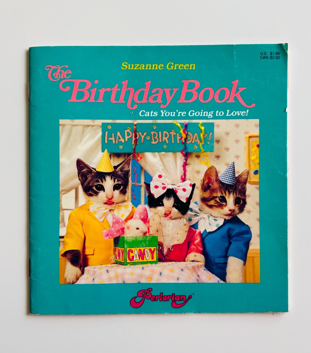 Cats You're Going to Love! the Birthday Book, Vintage 1980s Cats ...