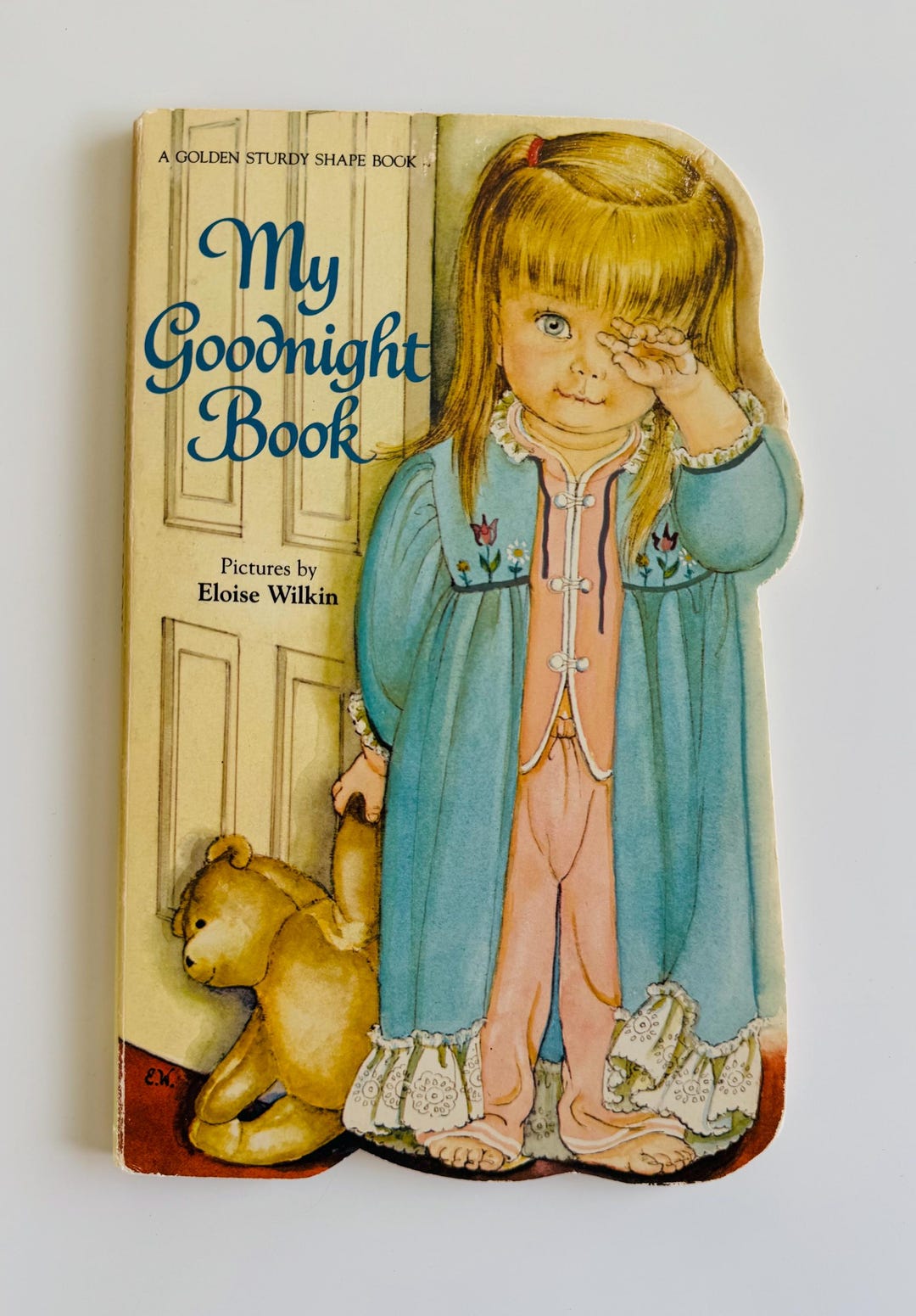 Eloise Wilkin Illustrated My Goodnight Book, A Golden Sturdy Shape Book ...