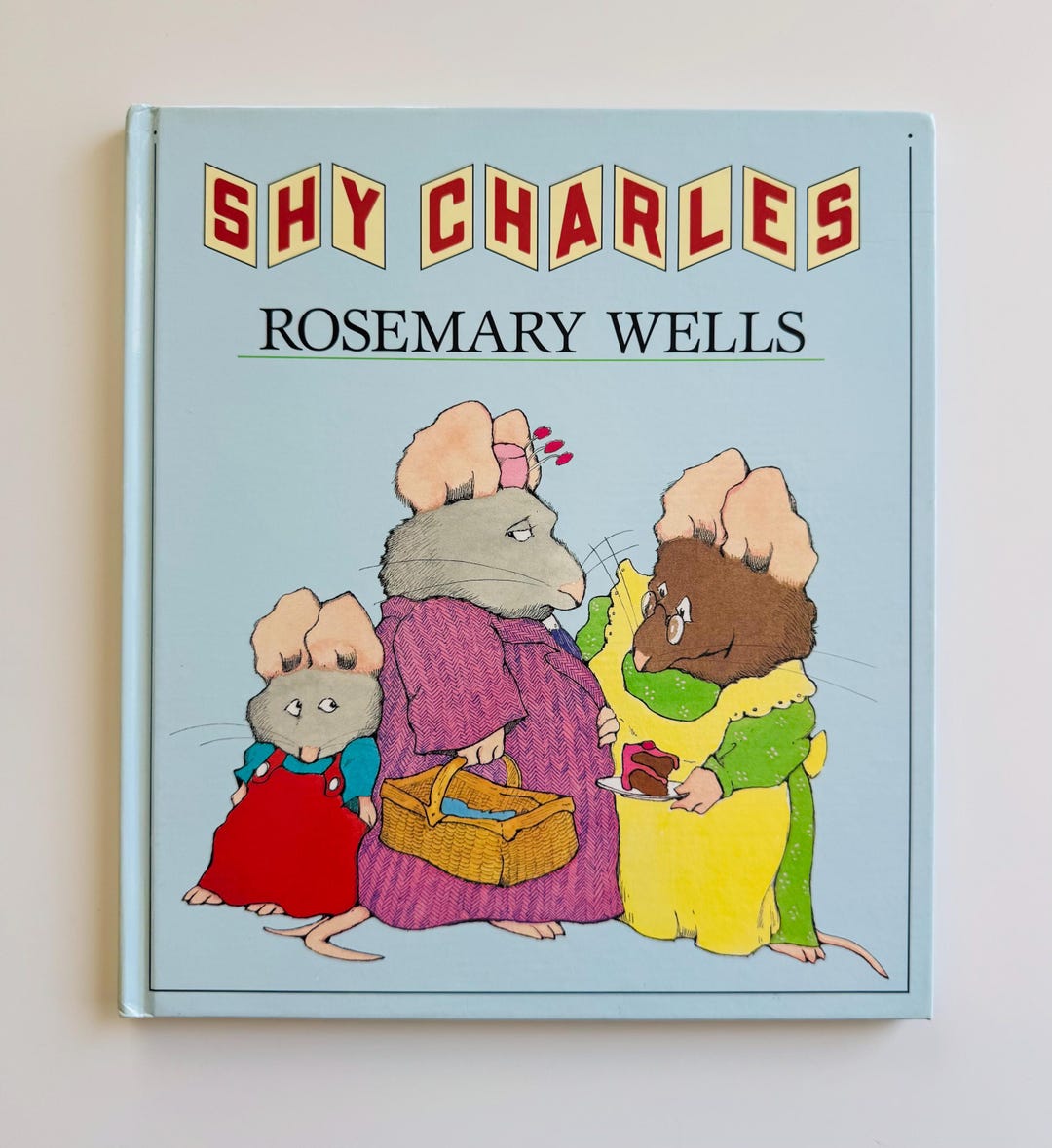 Shy Charles by Rosemary Wells, 1988, Being Painfully Timid and Shy Does ...