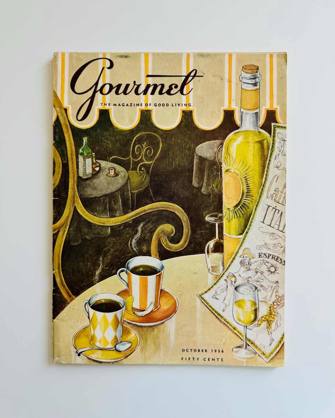 Collectible Vintage Gourmet Magazine October 1956, Consider the Calf ...