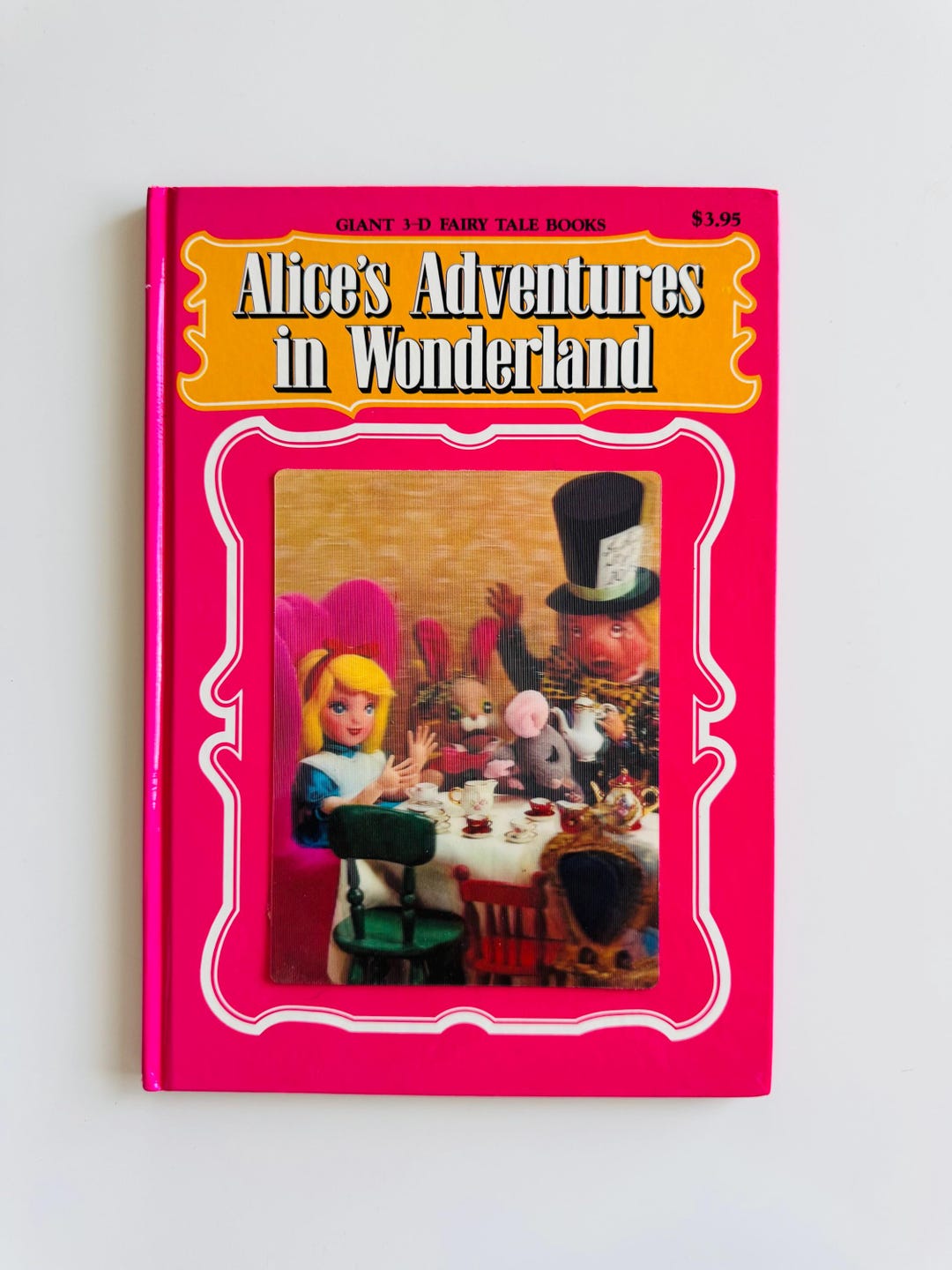 Rare Collectible Alice's Adventures in Wonderland, Giant 3-D Fairy Tale ...