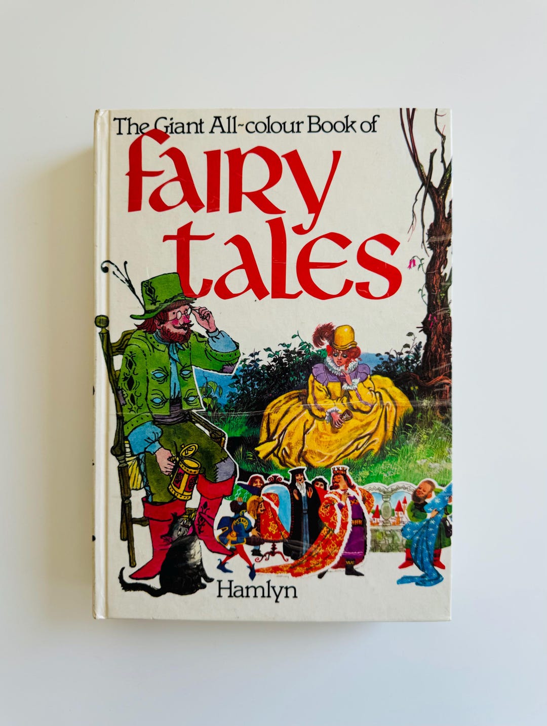 Collectible the Giant All-colour Book of Fairy Tales Retold by Jane ...