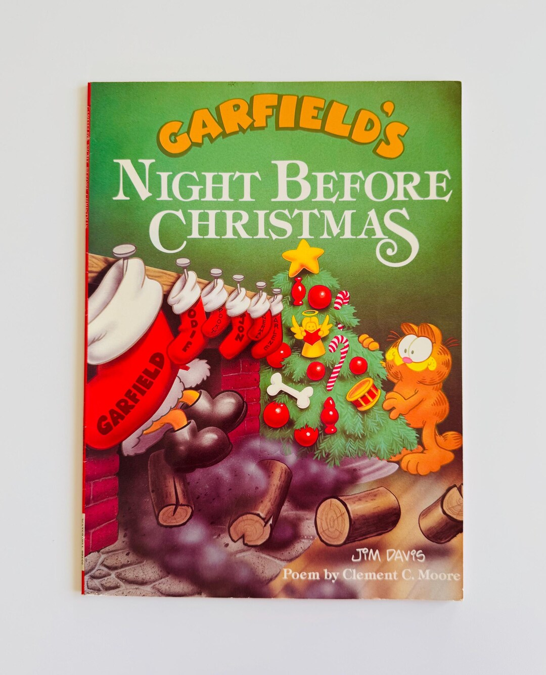 Garfield's Night Before Christmas by Jim Davis, 1988, Full of Witty ...