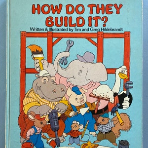 How Do They Build It by Tim & Greg Hildebrandt 1974 - Etsy