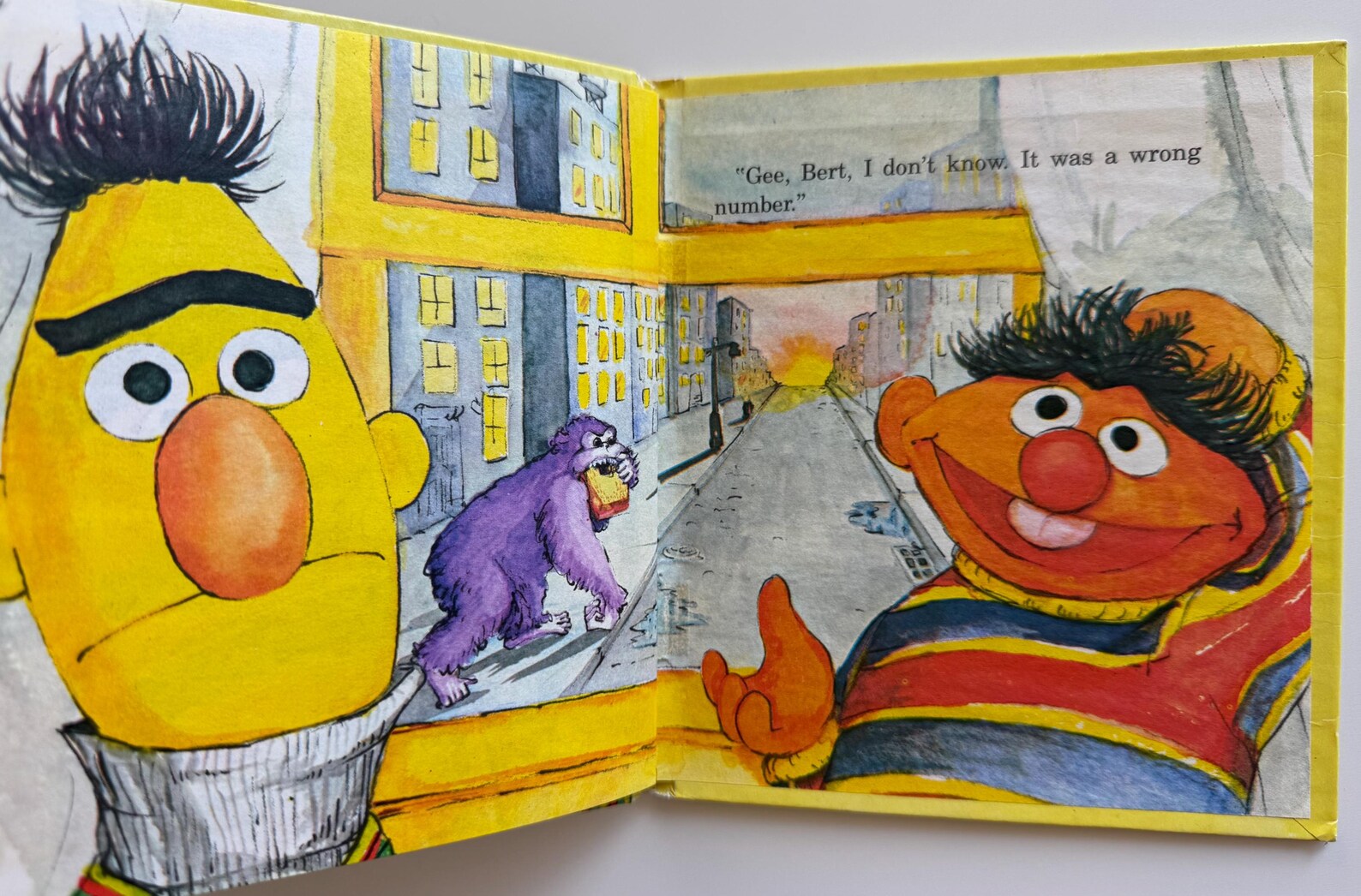 Ernie's Telephone Call Featuring Jim Henson's Muppets, 1970s Sesame ...