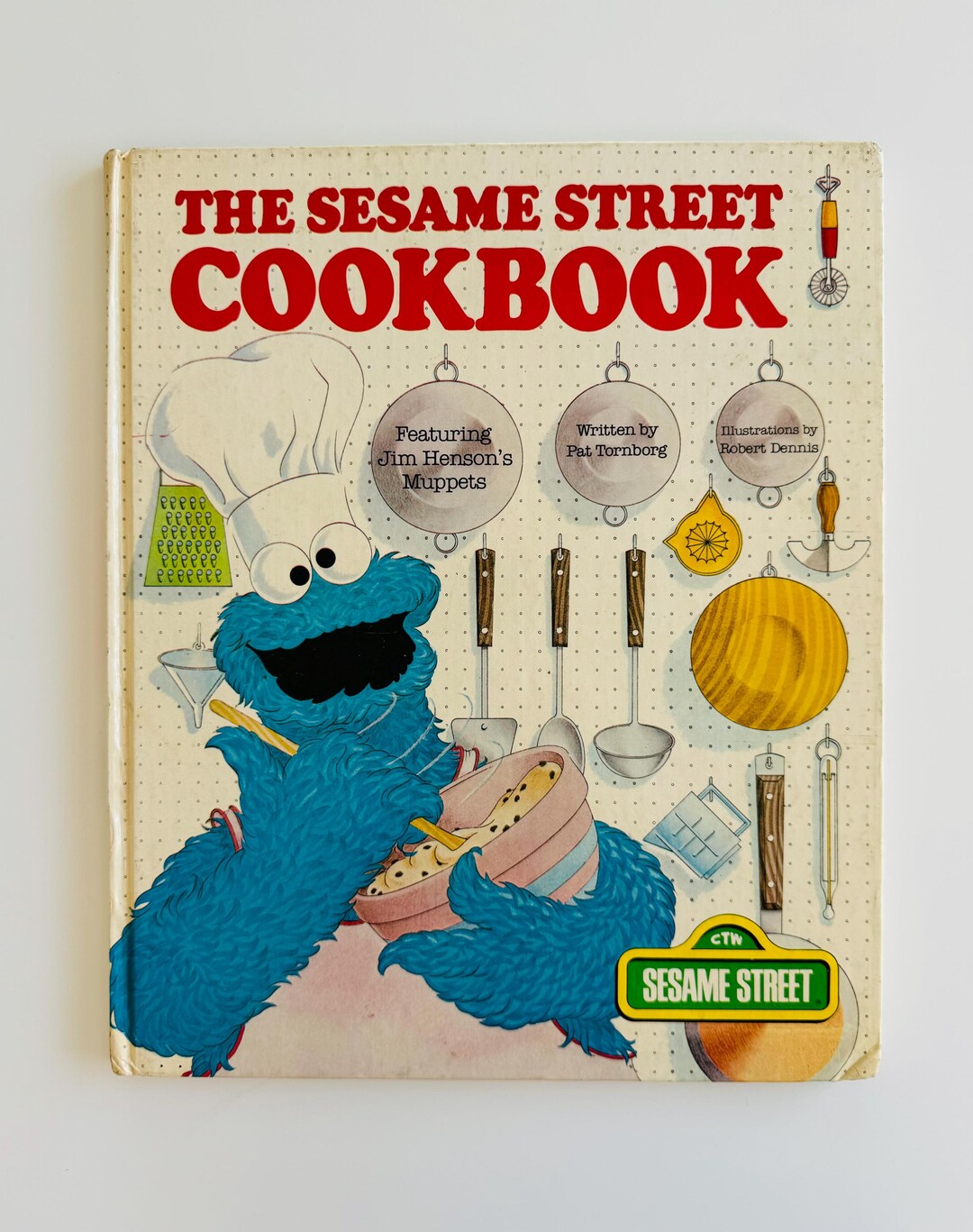 The Sesame Street Cookbook, 1978 ~ Oscar's Junk Food Pie, Snuffle-loaf ...