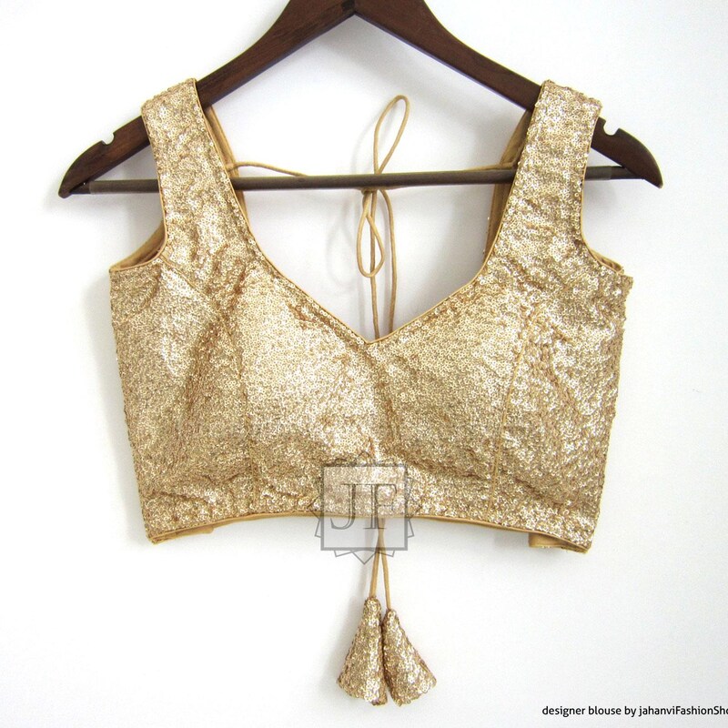 Gold Sequin Top - Etsy