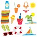Clipart beach beach image summer holiday clipart | Etsy