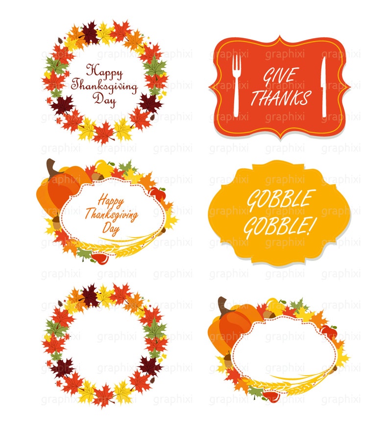 Thanksgiving Border Clipart, Thanksgiving Clipart,thanksgiving Vector ...