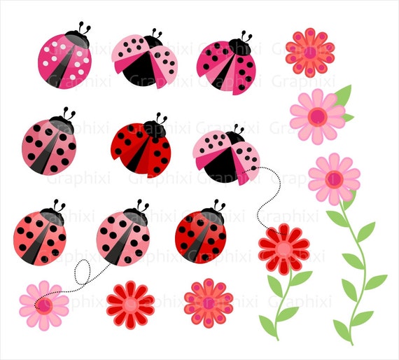 Ladybug Birthday Clip Art