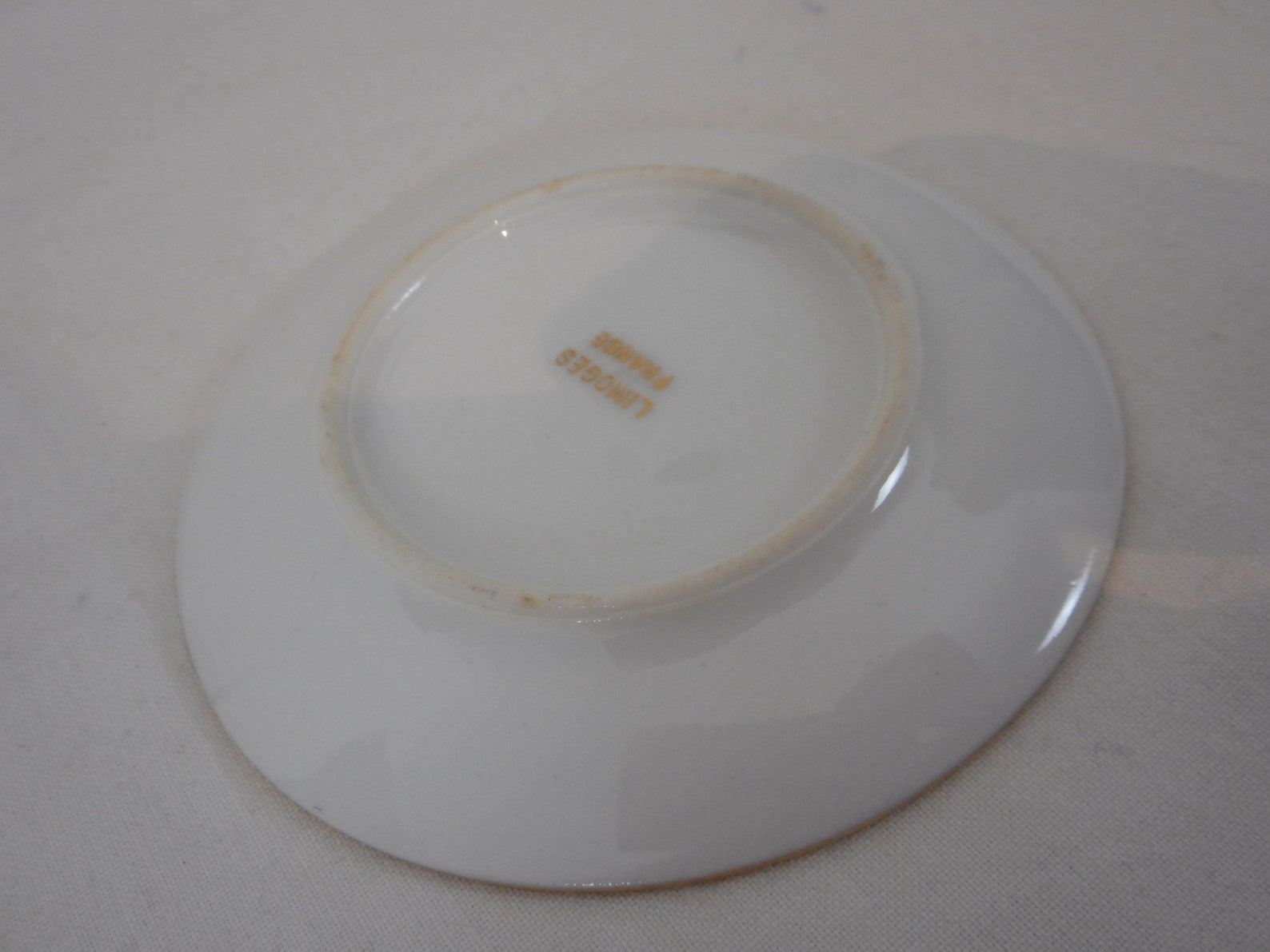 Vintage French Limoges Porcelain Small Miniature Plate / - Etsy