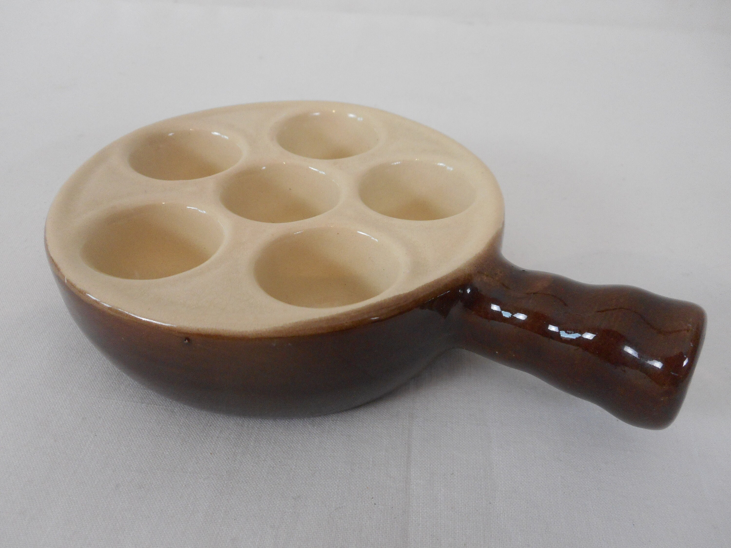 Stunning vintage French ceramic Escargot / snail serving dish | Etsy