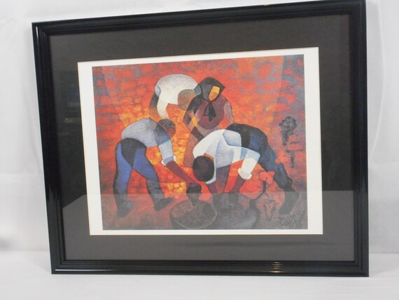 Vintage Pittore Toffoli Picture / Print / Wall Picture / Art / - Etsy UK