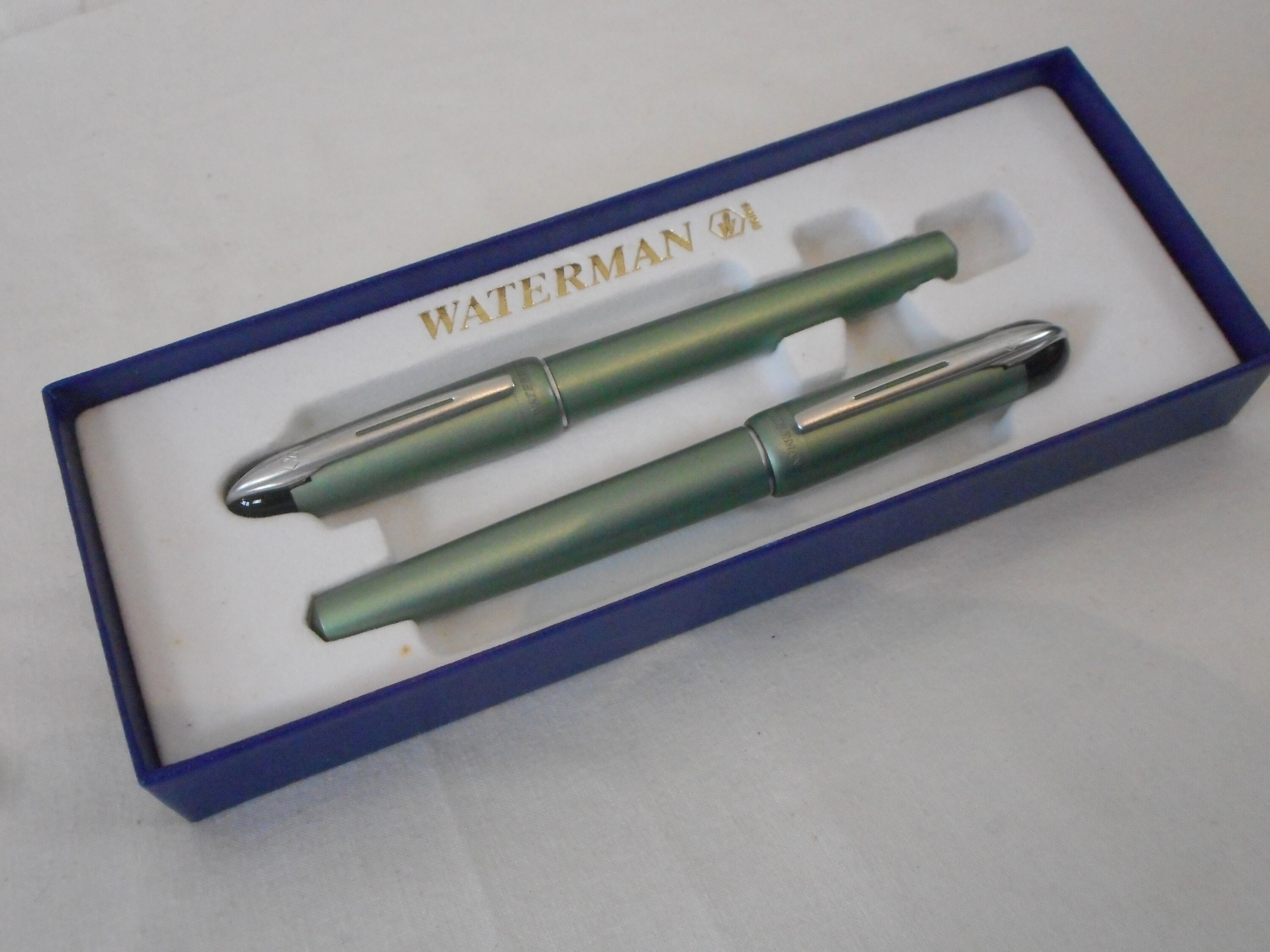 Pair of Vintage Waterman Plastic Pens / Fountain Pens Ball - Etsy