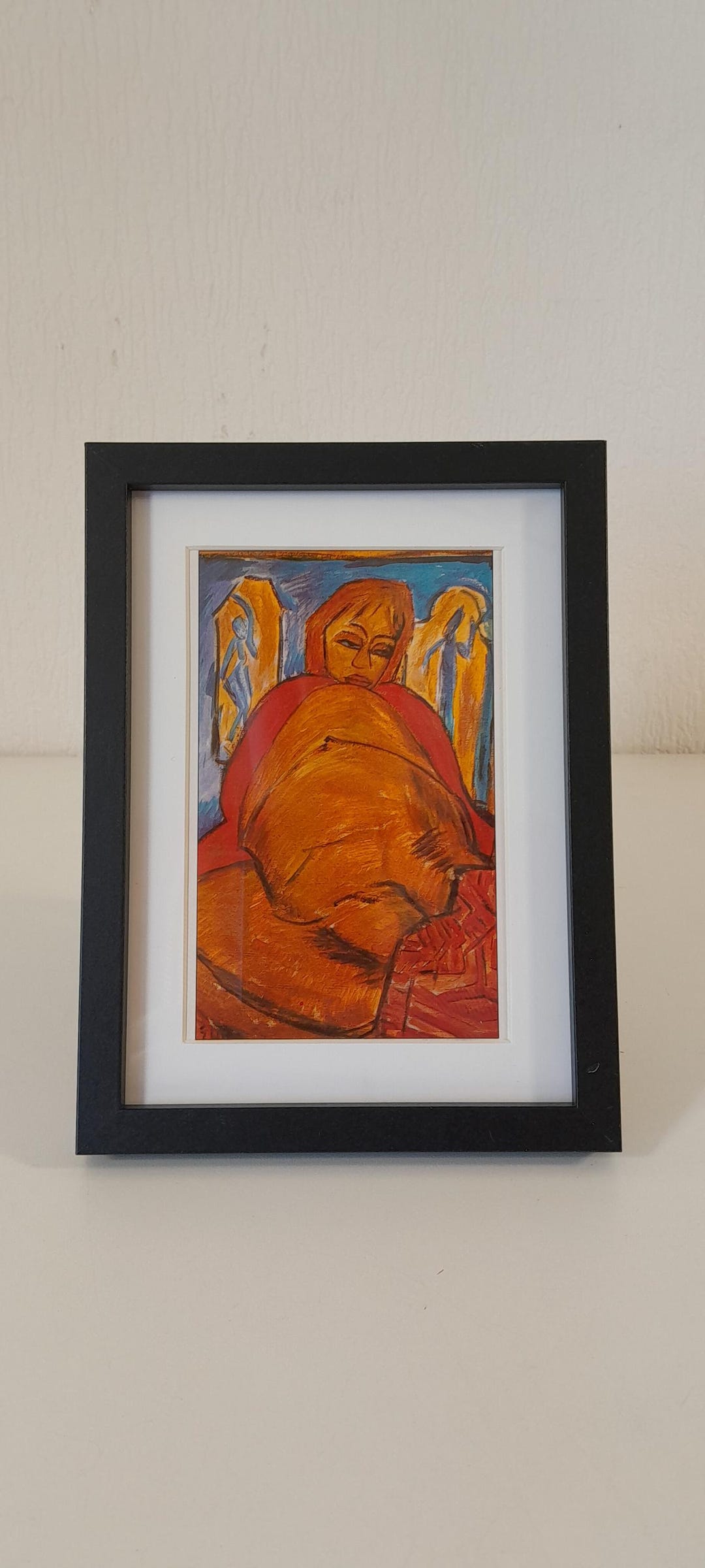 Vintage Malade Erich Heckel Picture Card for Framing - Etsy