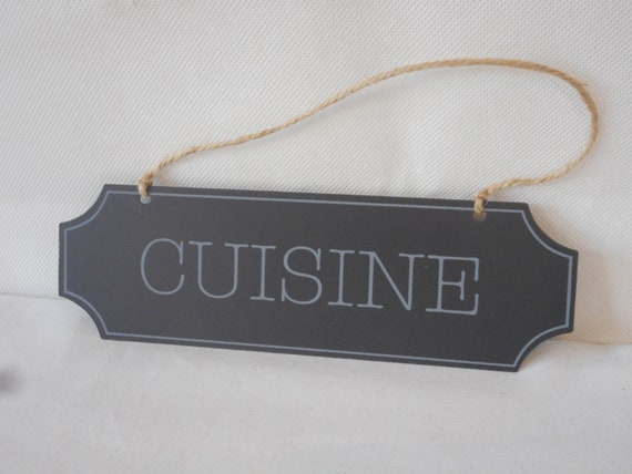 Kitchen Décor Vintage French enameled kitchen door signs Cuisine ...