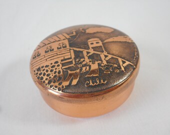 Copper Trinket Box - Etsy