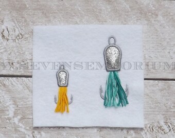 Digital Download Fishing Pond in A Shoebox in the Hoop Embroidery ...