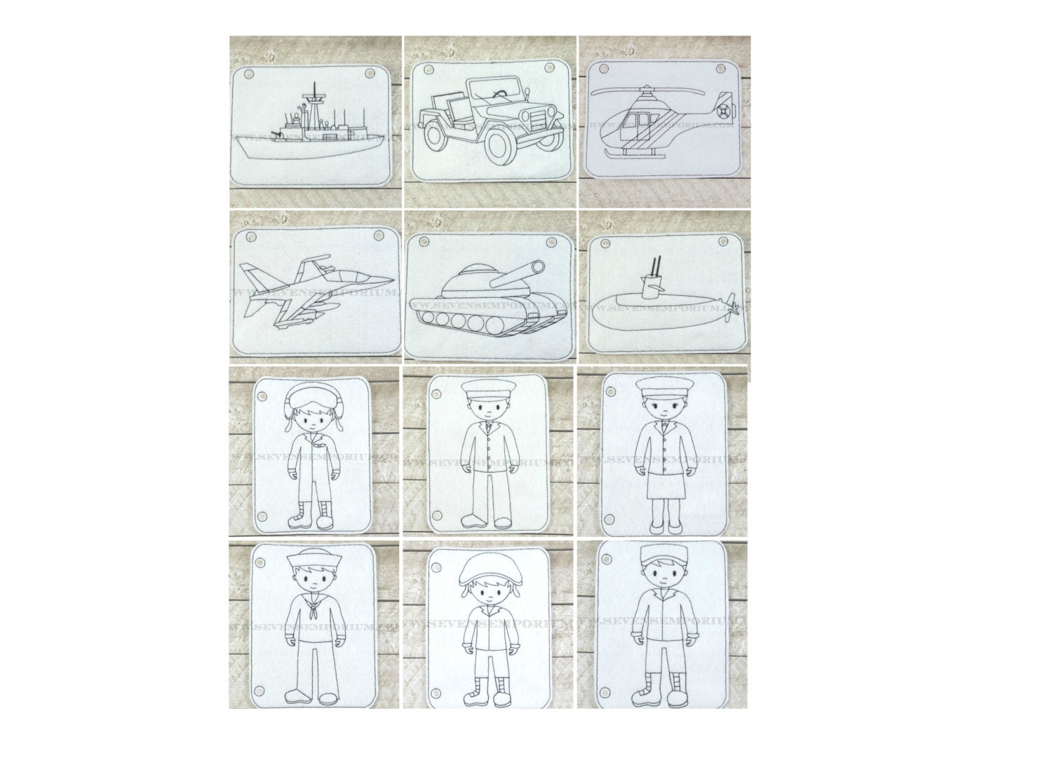 Military Soldiers Officers and VehiclesCOMPLETE SET In The | Etsy