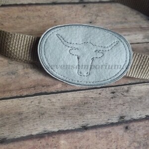 Bull Buckle in the Hoop Machine Embroidery Design - Etsy