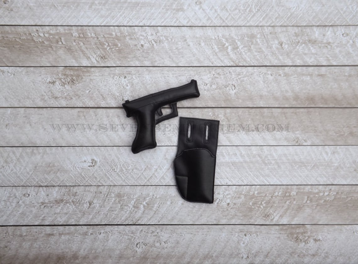 Pretend Dress up Police Officer Costume Stuffed Gun in the | Etsy