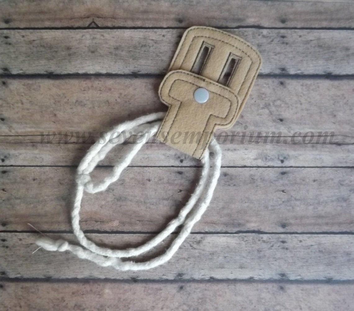 Cowboy Western Felt Rope Holster and Police Handcuff Holster | Etsy