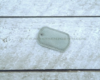 Dog Tag Embroidery Design. Army Embroidery. 5x7 Inches Filled ...