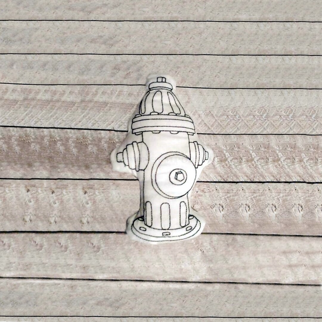 Fire Hydrant Tools in the Hoop Doodle-it Machine Embroidery Design - Etsy