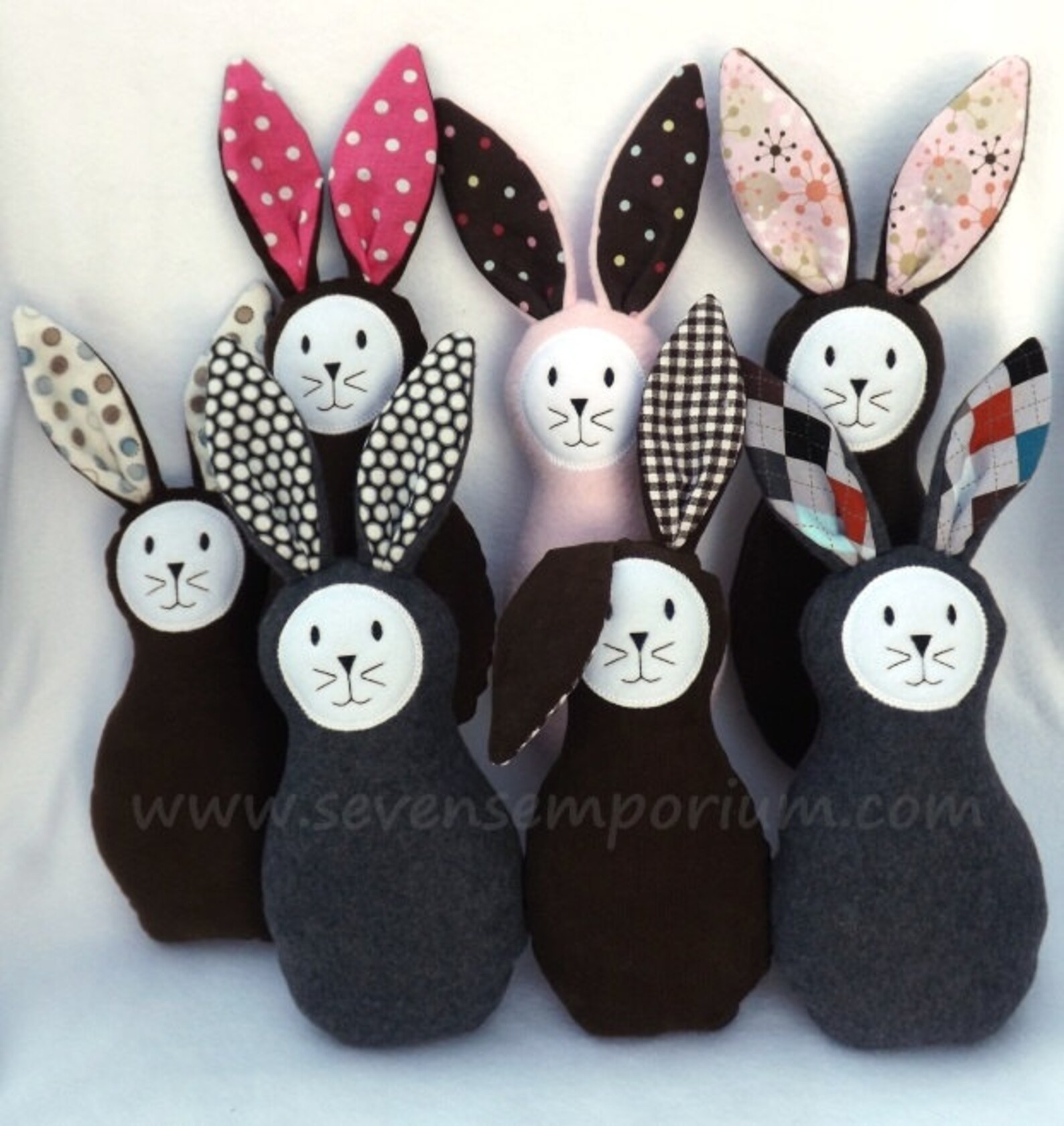 Simple and Sweet Bunny In The Hoop Machine Embroidery Design | Etsy