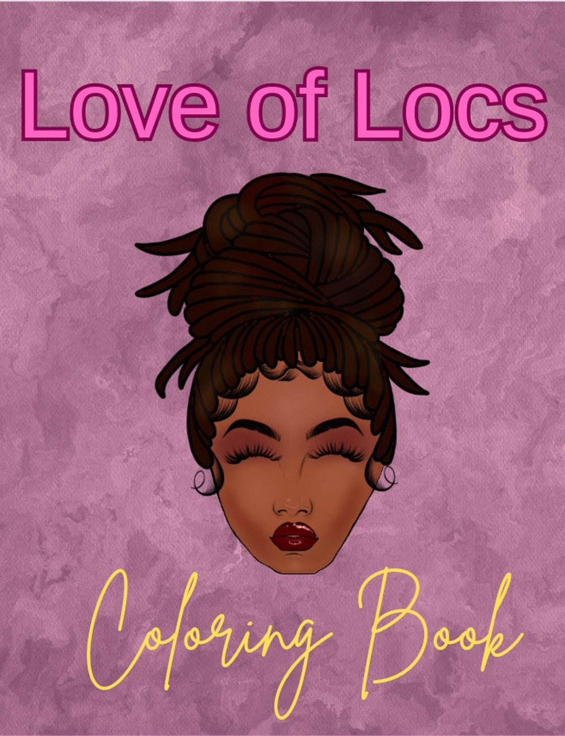 Locs of Love Coloring Pages - Etsy