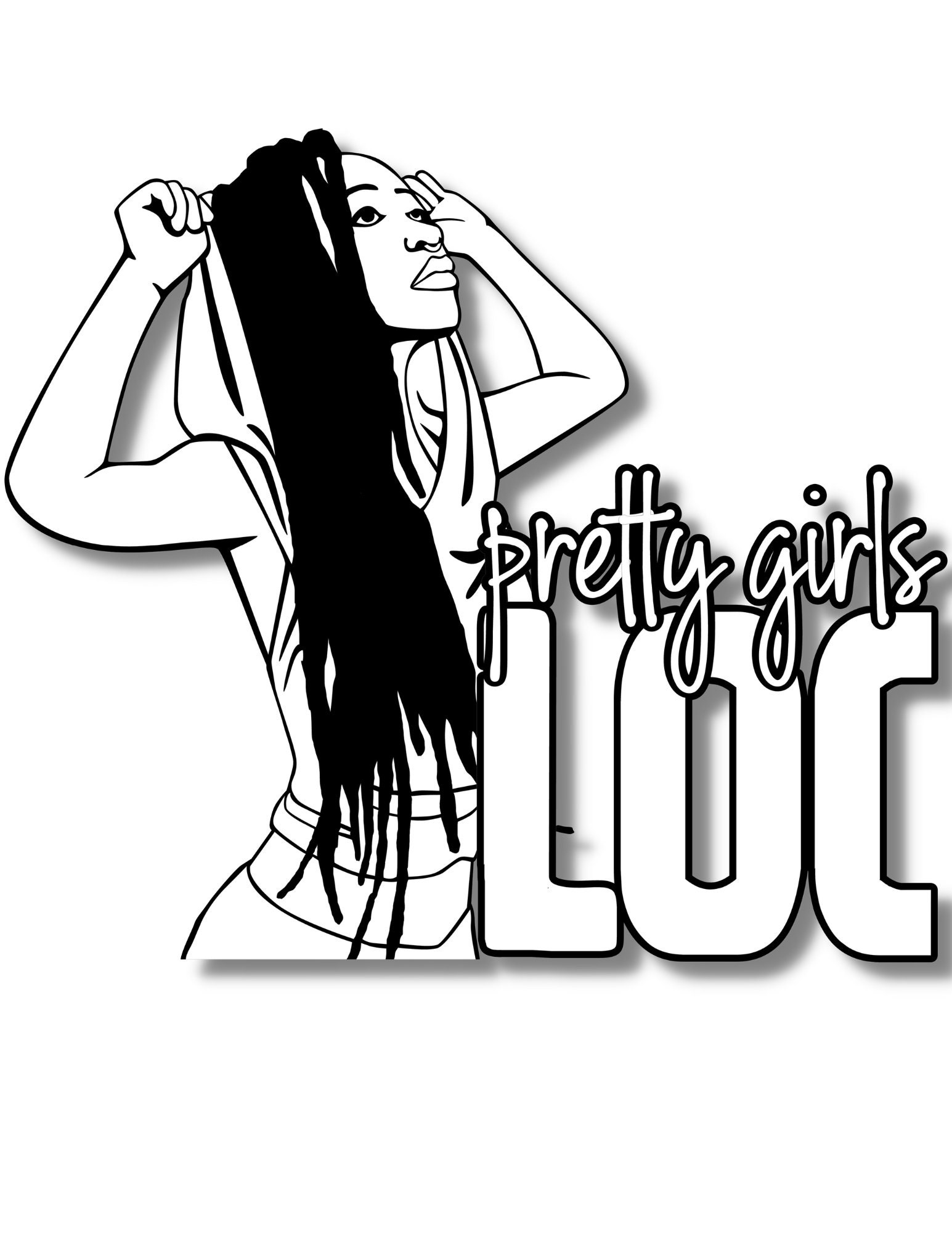 Locs of Love Coloring Pages - Etsy