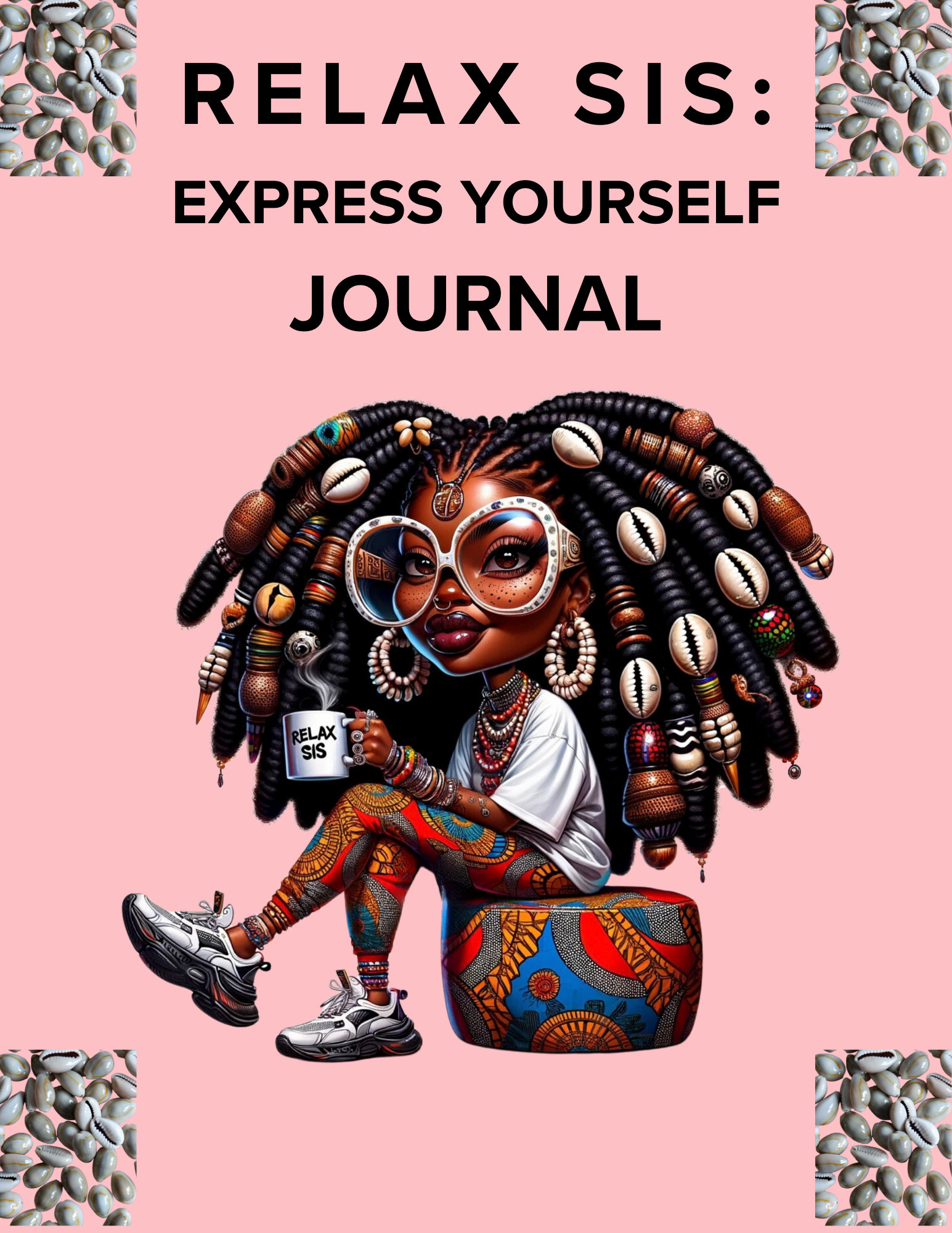 Relax Sis Express Yourself Printable Journal Etsy