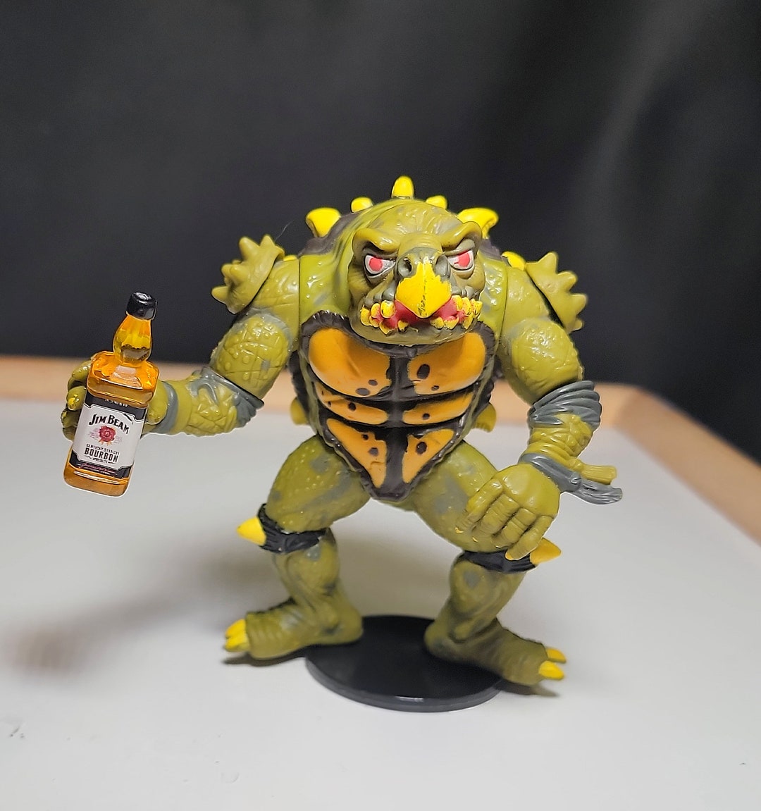 Tokka TMNT Teenage Mutant Ninja Turtles With a Bottle of Jim Beam ...