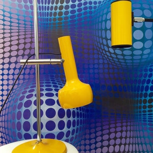 Cool LAD Swiss International Yellow Spot From 1966 Wall Lamp Table Lamp ...