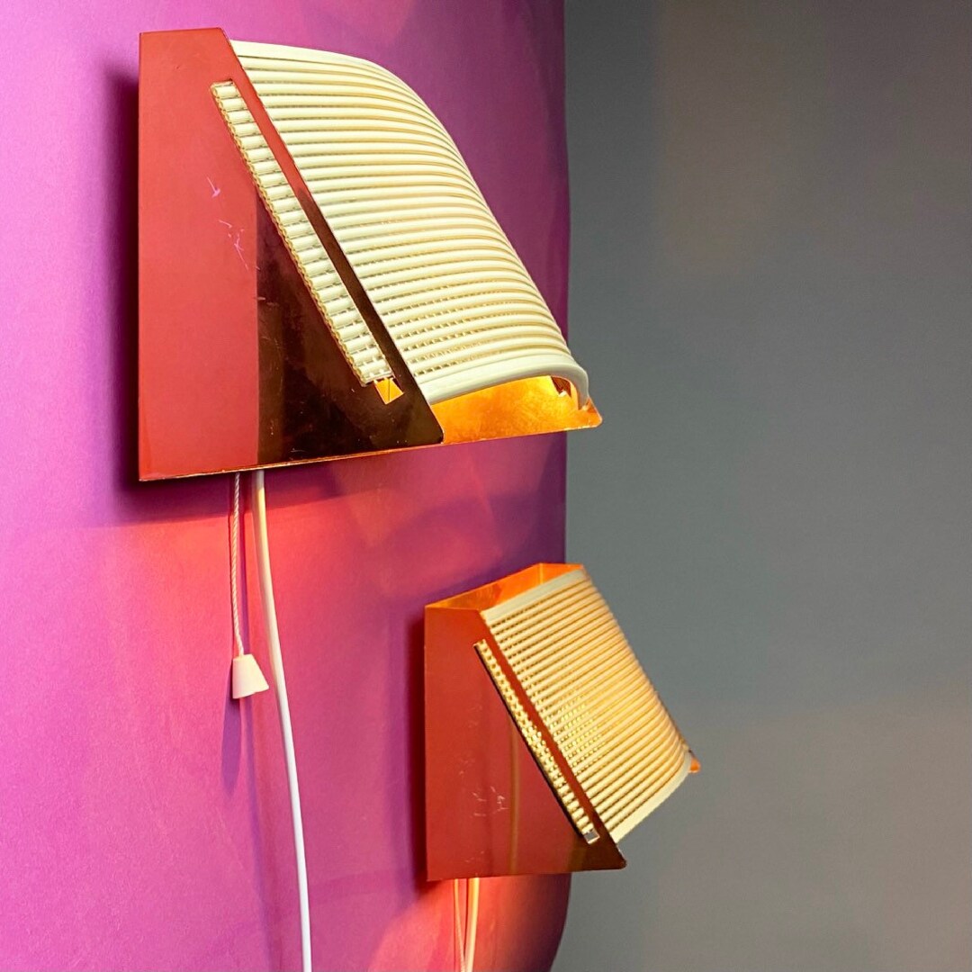 Rotaflex Wall Lights – Heifetz Design, 1950s – Vintage Midcentury ...