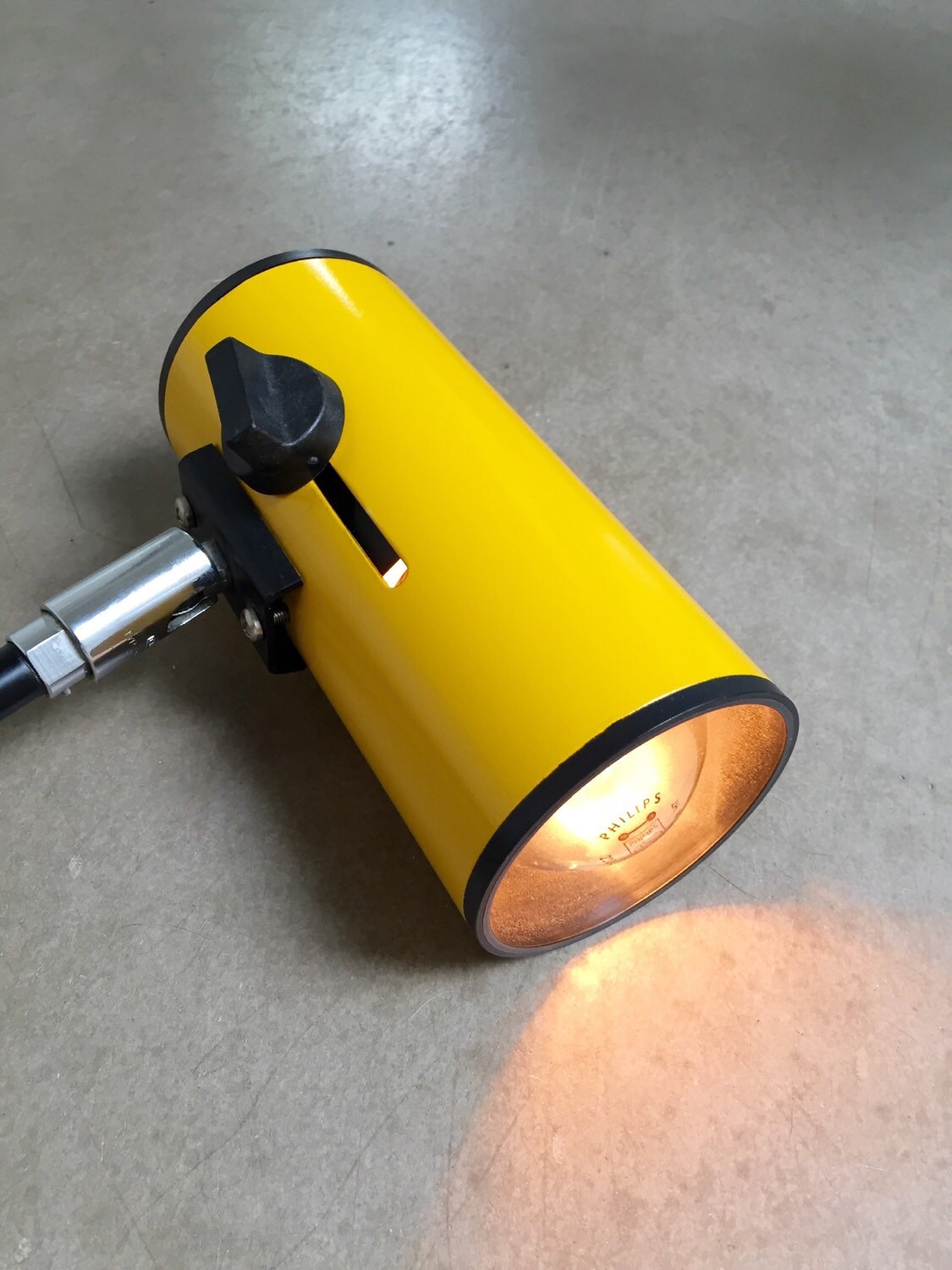 Cool LAD Swiss International Yellow Spot From 1966 Wall Lamp - Etsy