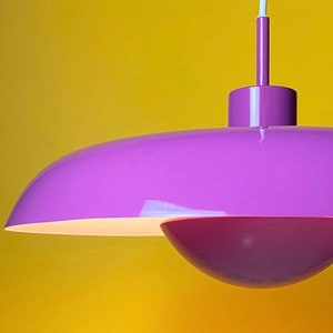 Piet Hein Ra40 Glossy Purple Ceiling Light by LYFA, Denmark 1970 ...