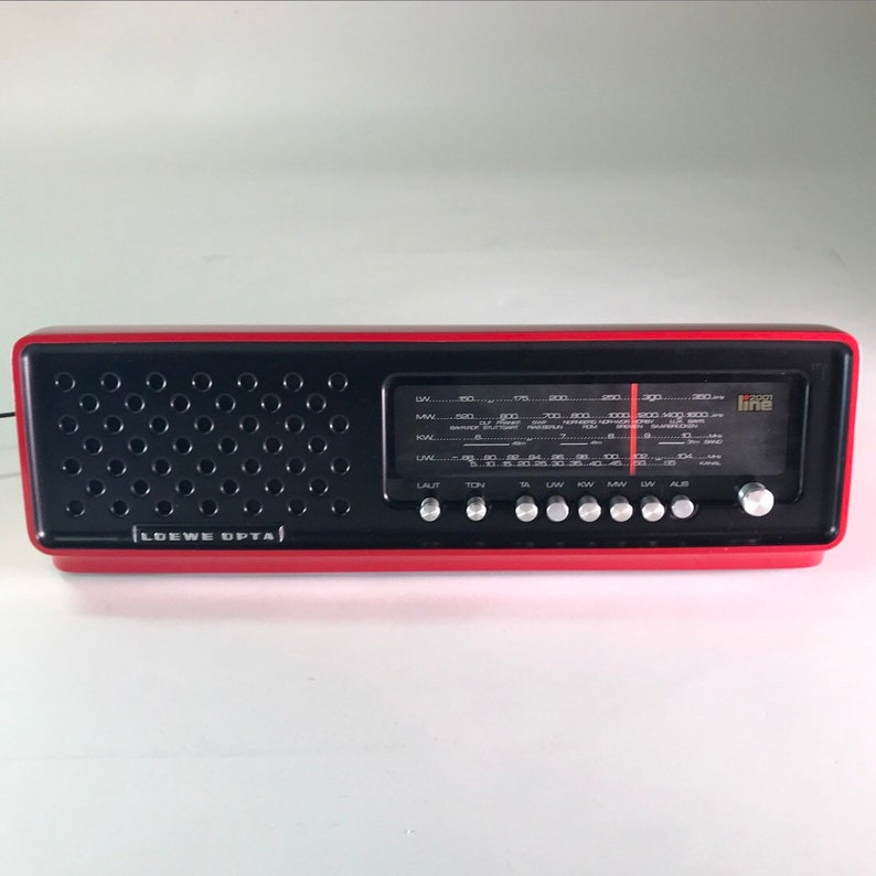 Super Rare Space Age Radio Loewe Opta Line 2001 R11 Made in - Etsy