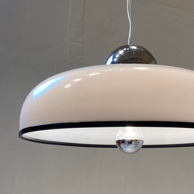 Luigi Massoni Ceiling Light Bud for Guzzini Italy 1970s. | Etsy